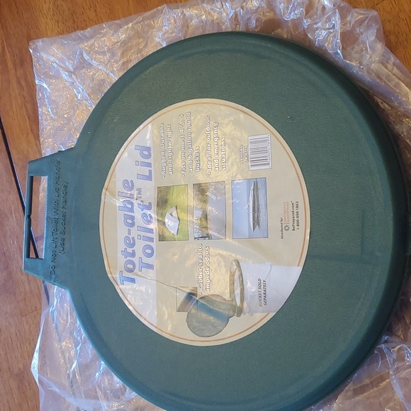 emergency essentials | Bath | Nwt Toteable Toilet Lid Portable Bucket ...